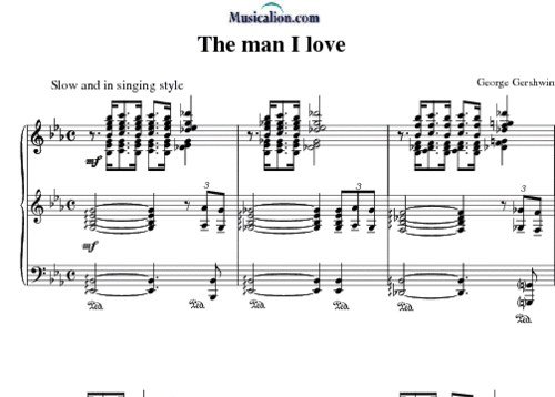 Gershwin, George - Sheet music to download
