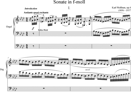 Wolfrum, Karl - Noten zum Download