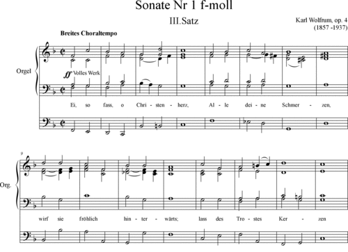 Wolfrum, Karl - Noten zum Download