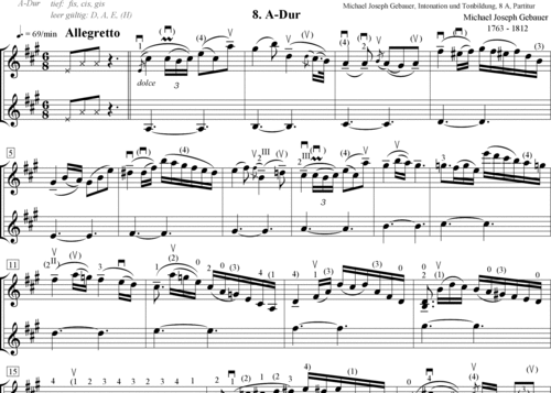 Gebauer, Michael Joseph - Sheet music to download