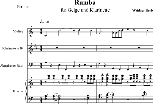 Rumba negra - Hernandez Rafael | Sheet Music