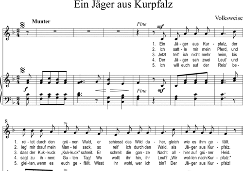 Der Vogelbeerbaam (The Rowan Tree) - Unknown Anonymus | Sheet music to ...