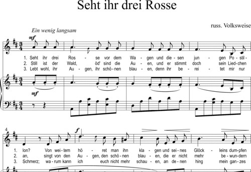 Moskau - Dschinghis Khan | Noten