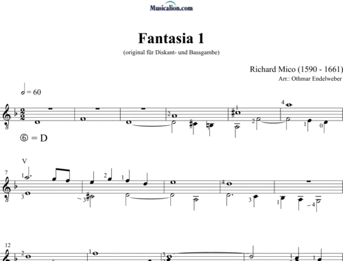 Mico, Richard - Noten zum Download