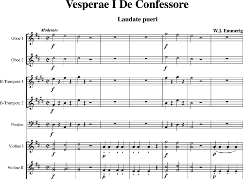 Vesperae 1-De Confessore-Partitur, 7. Magnificat - Wolfgang Joseph ...