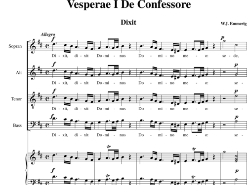 Vesperae 1-De Confessore-Orgelpartitur-7. Magnificat - Wolfgang Joseph ...