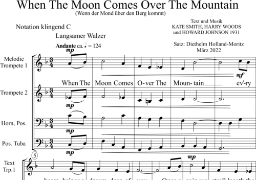 Woods, Harry MacGregor - Noten zum Download