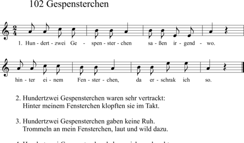 Das rote Pferd - Unbekannt Anonymus | Noten zum Download