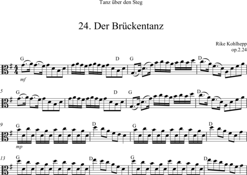 Kohlhepp, Rike - Sheet music to download