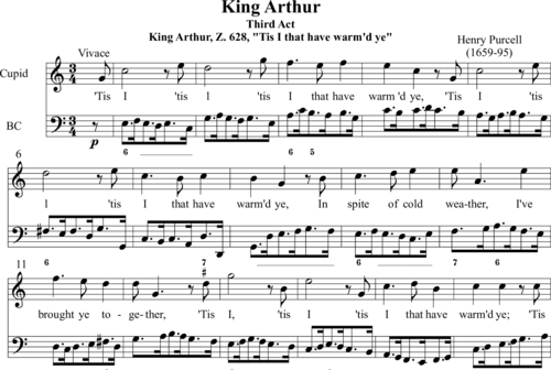 King Arthur - Act 1 - 4. + 5. The lot is cast (Z. 628) - Henry Purcell ...