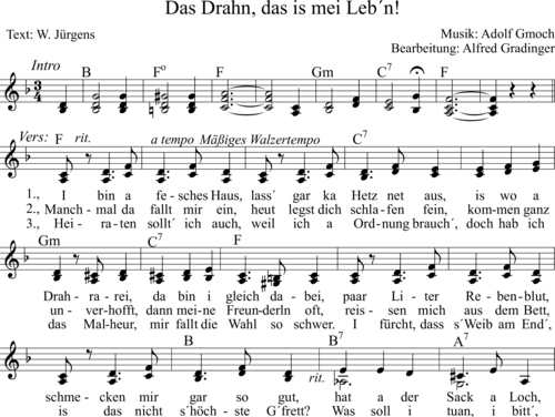 Gmoch, Adolf - Sheet music to download