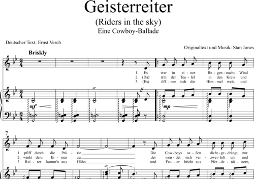 Jones, Stan - Sheet music to download