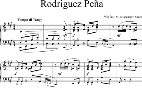 Greco, Vicente - Sheet music to download