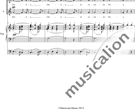 Messe Du Sacre Coeur de Jesus II.Gloria (organ version) - Charles ...