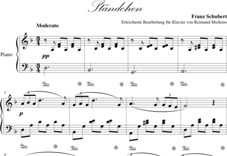 Schubert standchen piano sheet music - naxreski