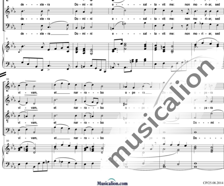 Dextera Domini fecit virtutem (Offertory) - Wilhelm Meyer Lutz | Sheet ...