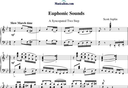 Euphonic Sounds - Scott Joplin | Noten zum Download