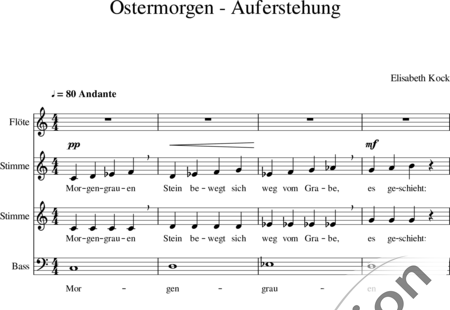 Ostermorgen - Auferstehung (Easter Morning - Resurrection) - Elisabeth ...