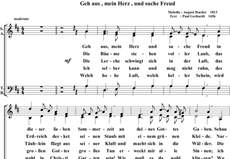 Geh aus, mein Herz und suche Freud(bearb. von Marek Skowronski ...