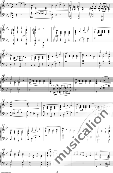 Dance-O-Mania (Madagascar) - Louis Wolfe Gilbert | Sheet music to download