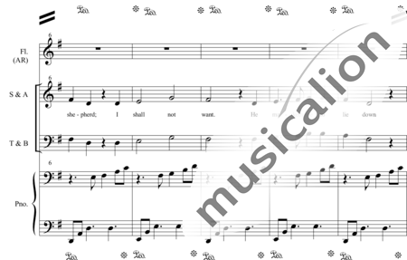 And He Comforts Me (Psalm 23 verse 1 to 4) - Joseph Knapicius | Sheet ...