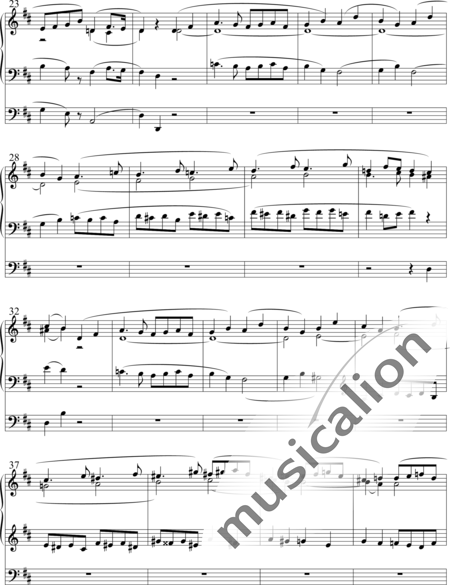 Postludio Allegro maestoso in D-Dur (126/5) - Luigi Bottazzo | Noten ...