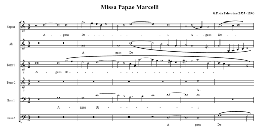 Kyrie - Giovanni Pierluigi da Palestrina | Sheet music to download