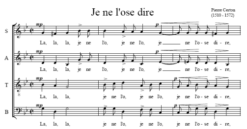 Certon, Pierre - Noten zum Download