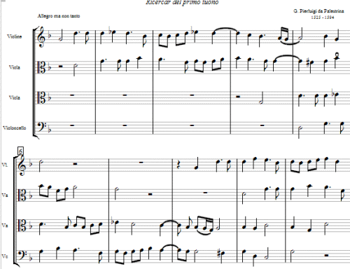 Palestrina, Giovanni Pierluigi da - Sheet music to download